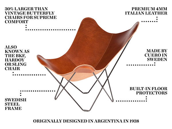 Discover the Iconic Butterfly Chair | BKF, Hardoy Chair | nest.co.uk