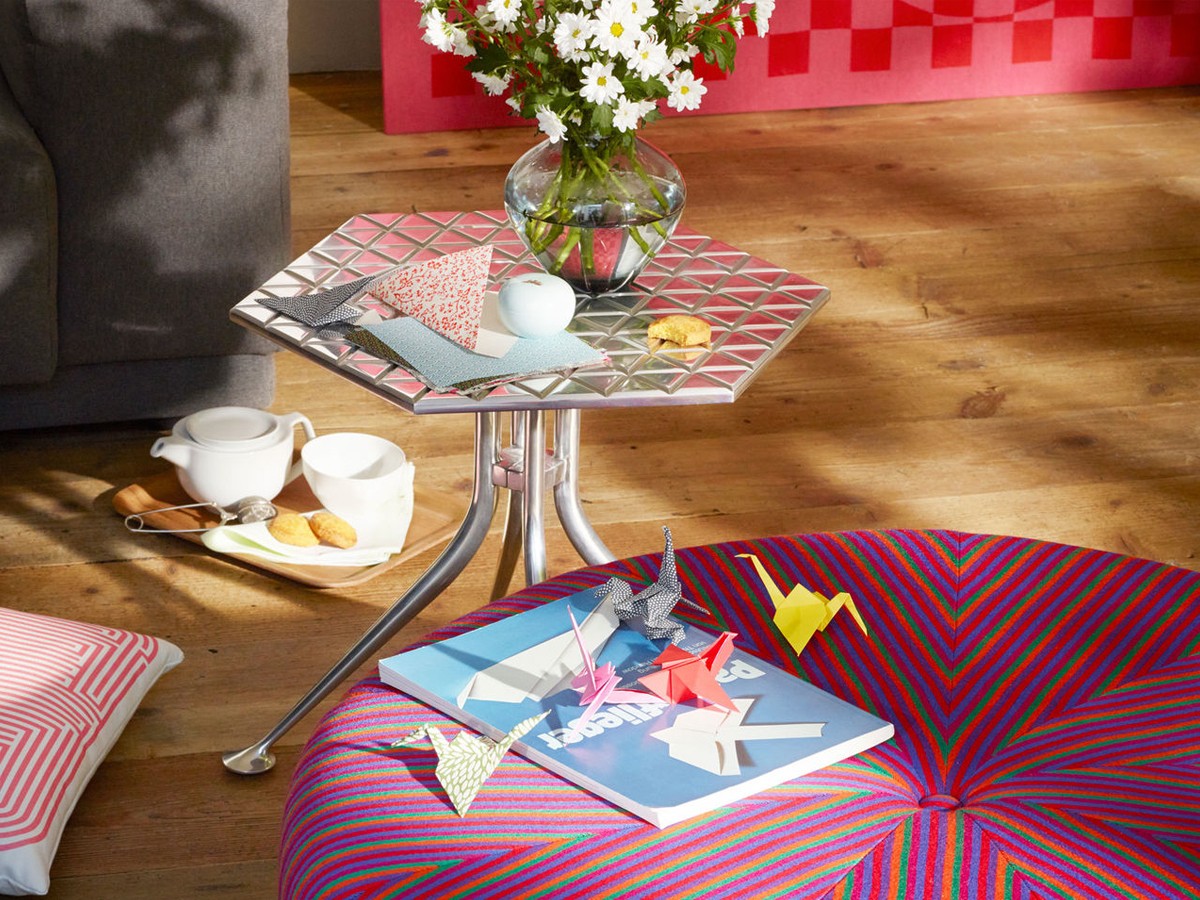 Buy the Vitra Colour Wheel Ottoman Multicoloured at nest.co.uk