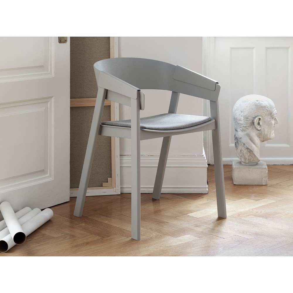 Buy the Muuto Cover Chair with Fabric Seat at nest.co.uk