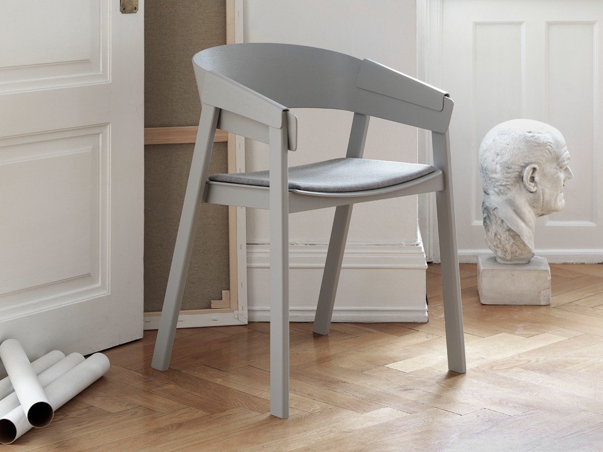 Buy the Muuto Cover Chair with Fabric Seat at nest.co.uk