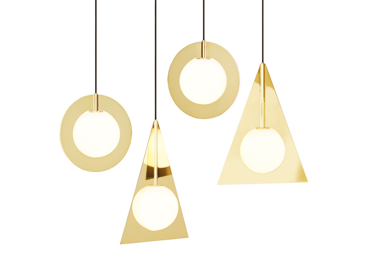 Buy the Tom Dixon Plane Triangle Pendant Light at nest.co.uk