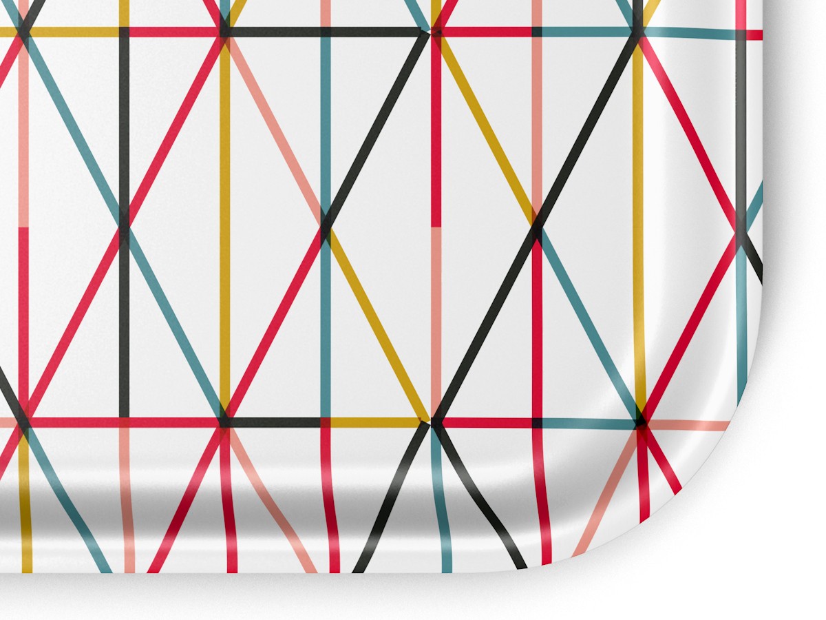 Buy the Vitra Classic Tray Medium Grid Multicolour at nest.co.uk