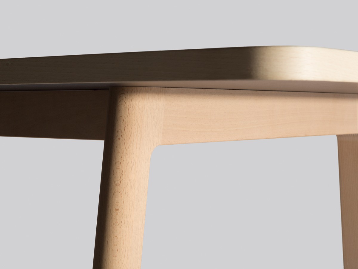 Buy the Hay Frame Table Soaped Beech at nest.co.uk