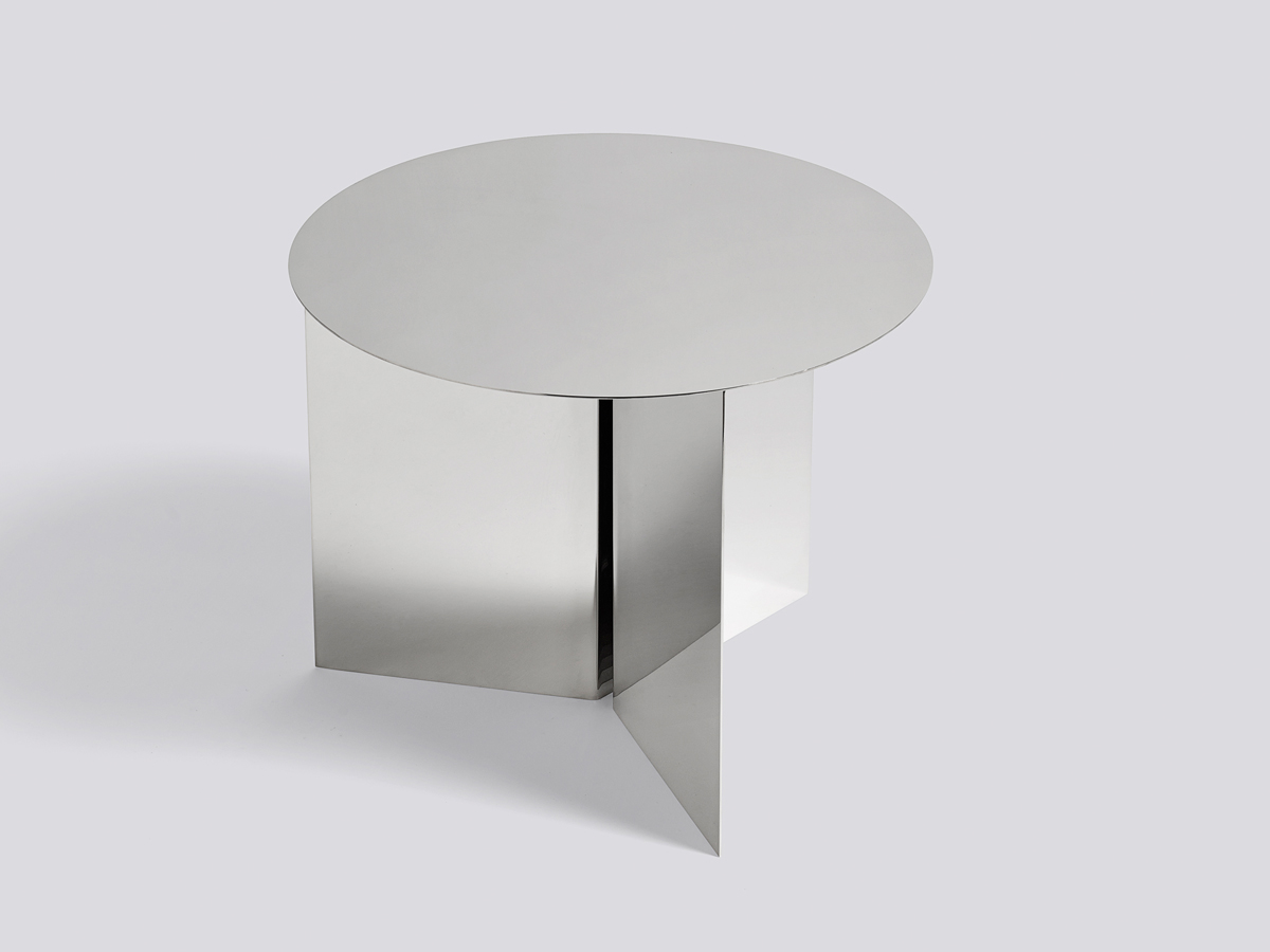 Buy the Hay Slit Table Round at Nest.co.uk