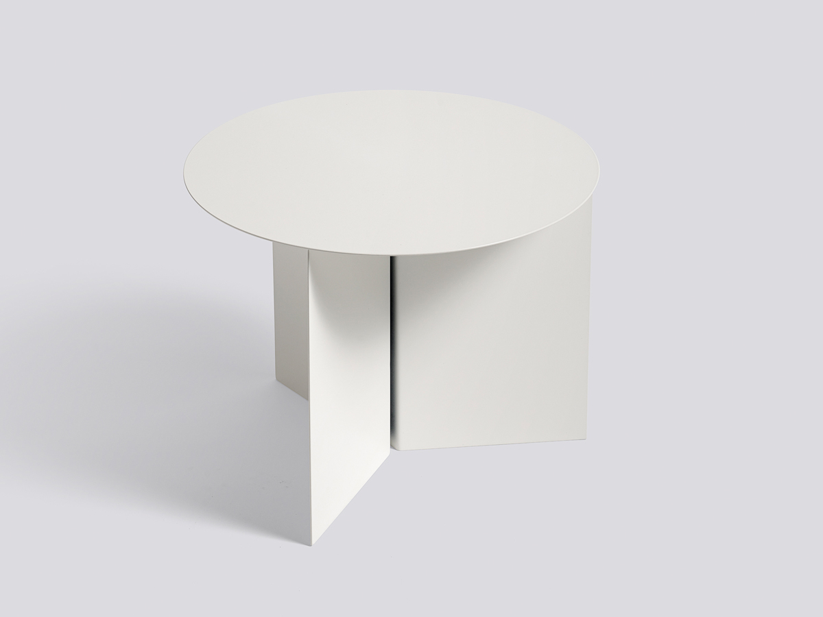 Buy the Hay Slit Table Round at Nest.co.uk