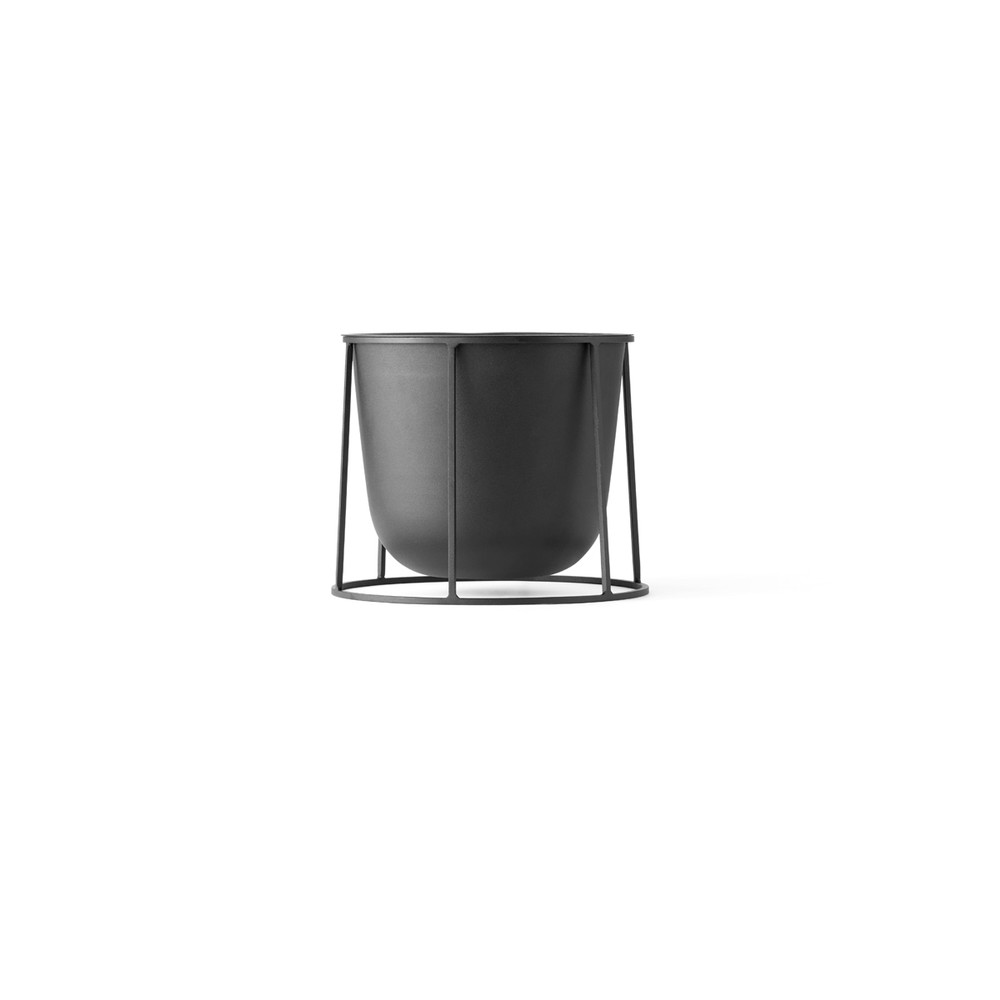 Buy the Menu Wire Plant Pot - Black at nest.co.uk