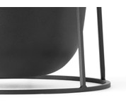 Buy the Menu Wire Plant Pot - Black at Nest.co.uk
