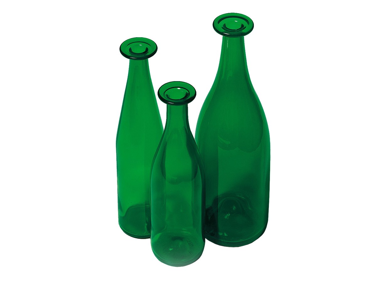 Buy the Cappellini 3 Green Bottles at nest.co.uk