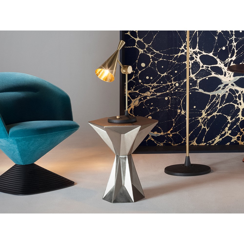 Buy the Tom Dixon Beat Table Lamp - Brass at nest.co.uk