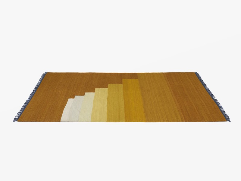 Buy the &Tradition Another Rug Yellow Amber at nest.co.uk