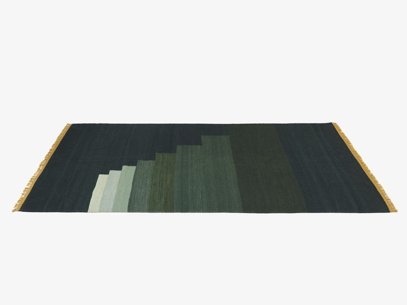 Buy the &Tradition Another Rug Green Jade at nest.co.uk