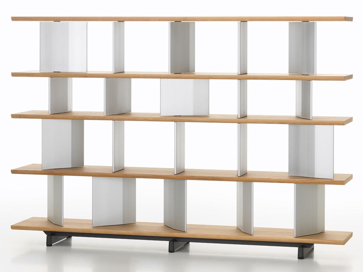Buy the Vitra Planophore Wide Bookshelf High at nest.co.uk