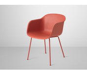 Buy the Muuto Fiber Armchair Tube Base at Nest.co.uk