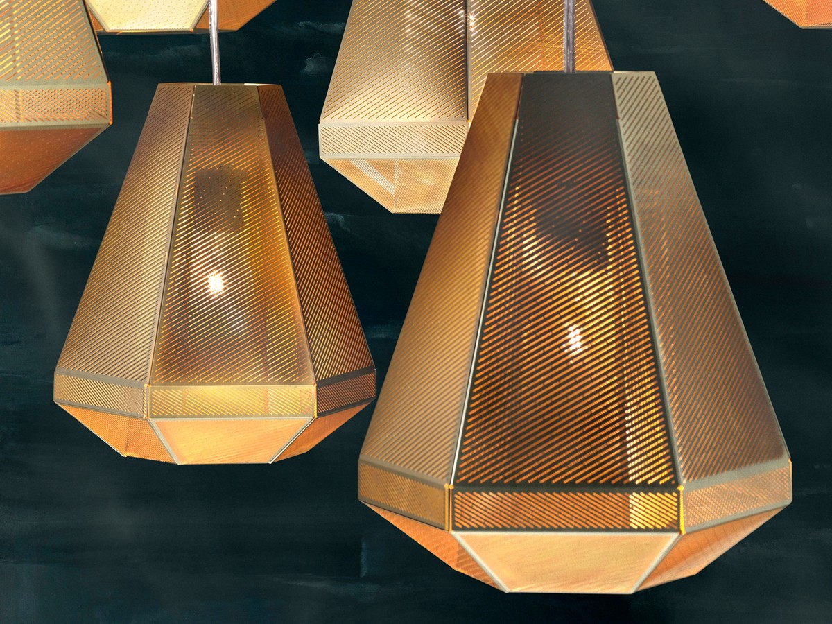 Buy the Tom Dixon Cell Tall Pendant Light at nest.co.uk