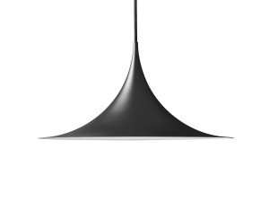 Buy the Gubi Semi Pendant Light Black at Nest.co.uk