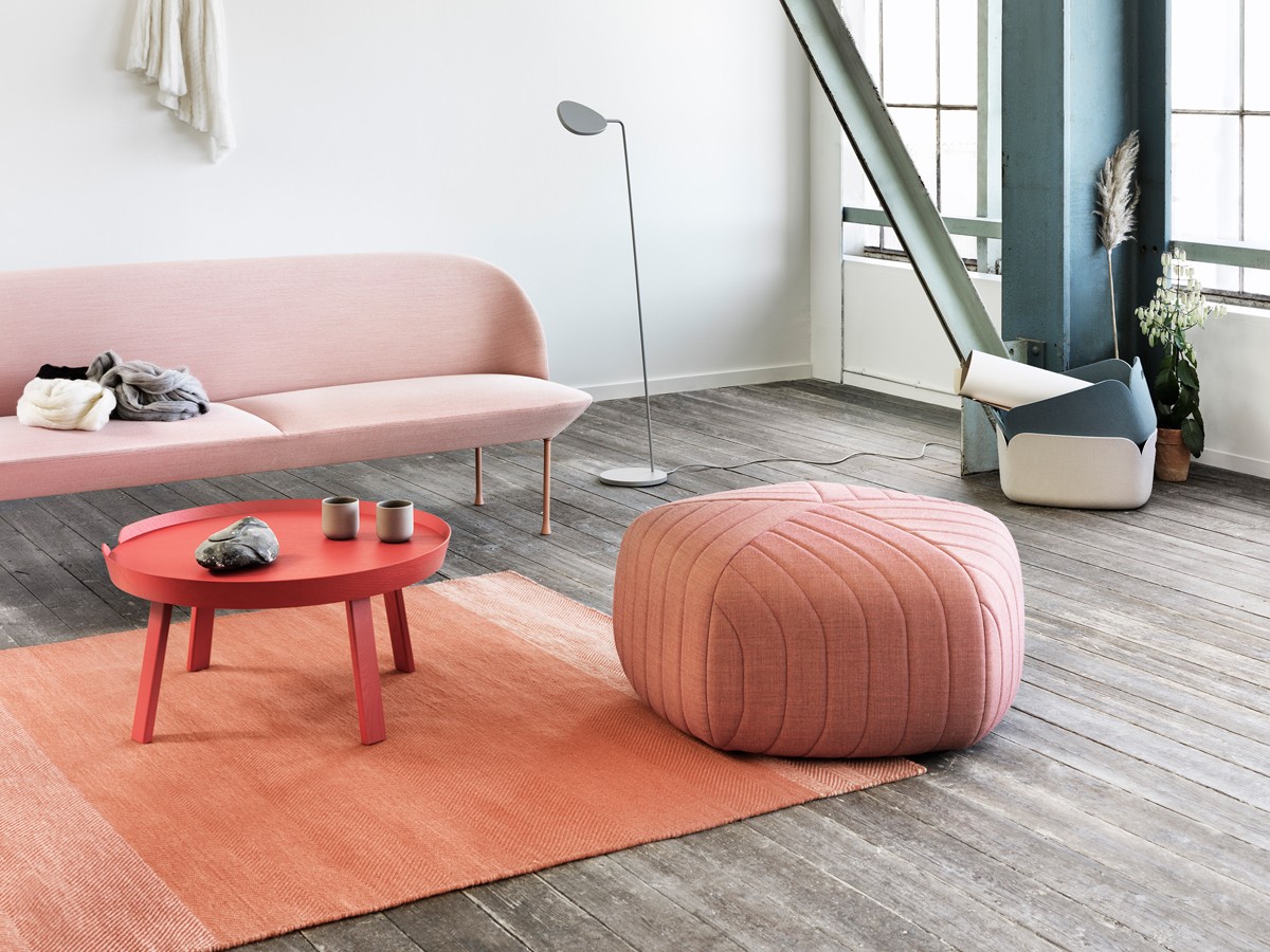Buy the Muuto Varjo Rug Tangerine at nest.co.uk