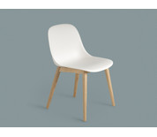 Buy the Muuto Fiber Side Chair Wood Base at Nest.co.uk