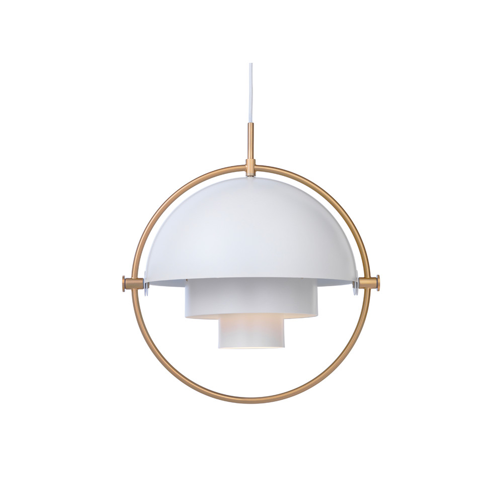 Buy the Gubi Multi-Lite Pendant Light - Brass at nest.co.uk