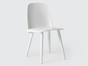 Buy the Muuto Nerd Chair Lacquered Ash at Nest.co.uk