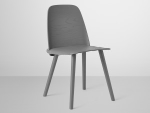 Buy the Muuto Nerd Chair Lacquered Ash at Nest.co.uk