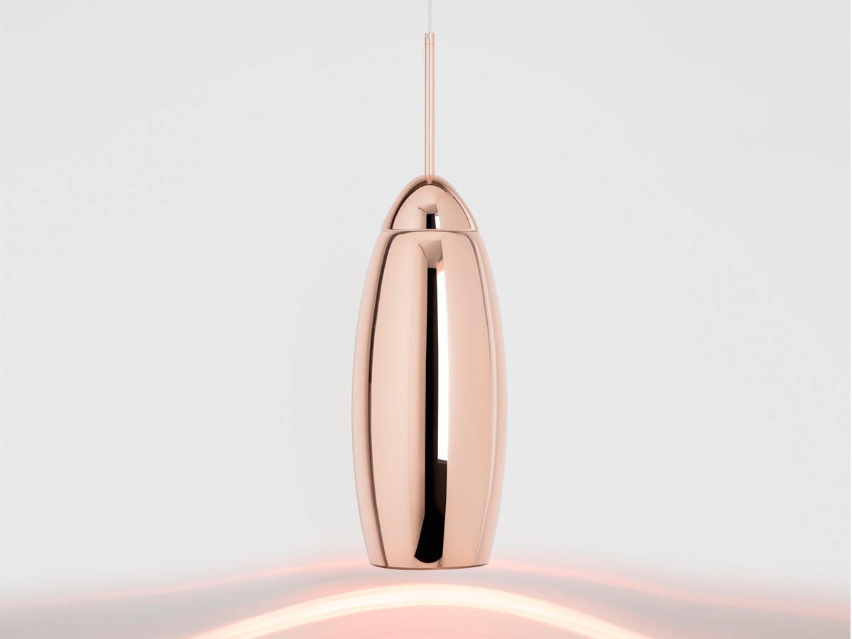 Buy the Tom Dixon Copper Tall Pendant Light at nest.co.uk