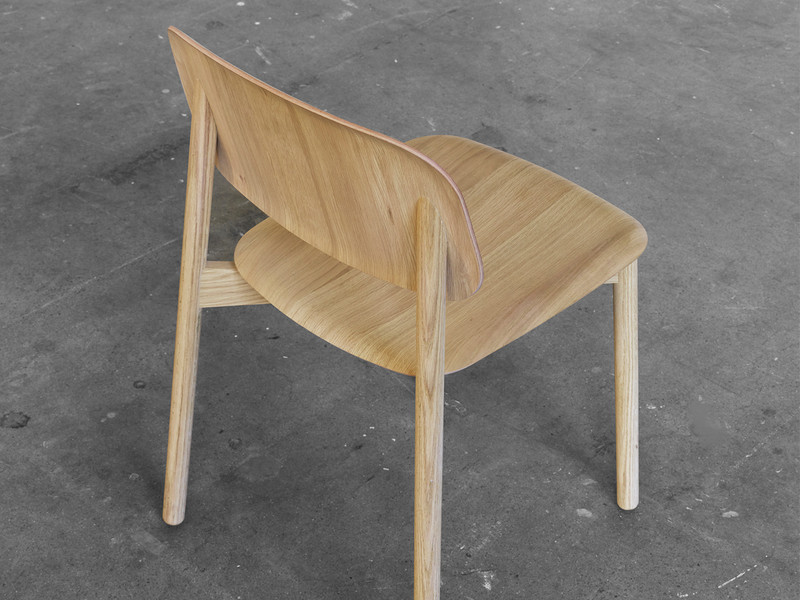 Buy the Hay Soft Edge 12 Chair Wood Frame at nest.co.uk