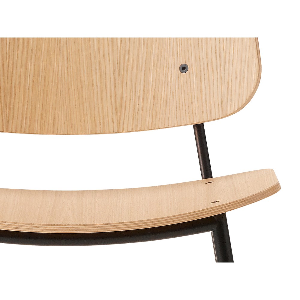 Buy the Fredericia Soborg Chair - Steel Frame at nest.co.uk