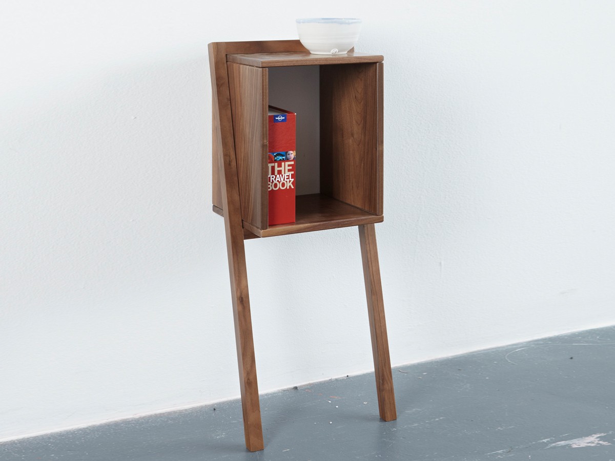 Buy the &Then Lean Man Side Table Timber Edition at nest.co.uk