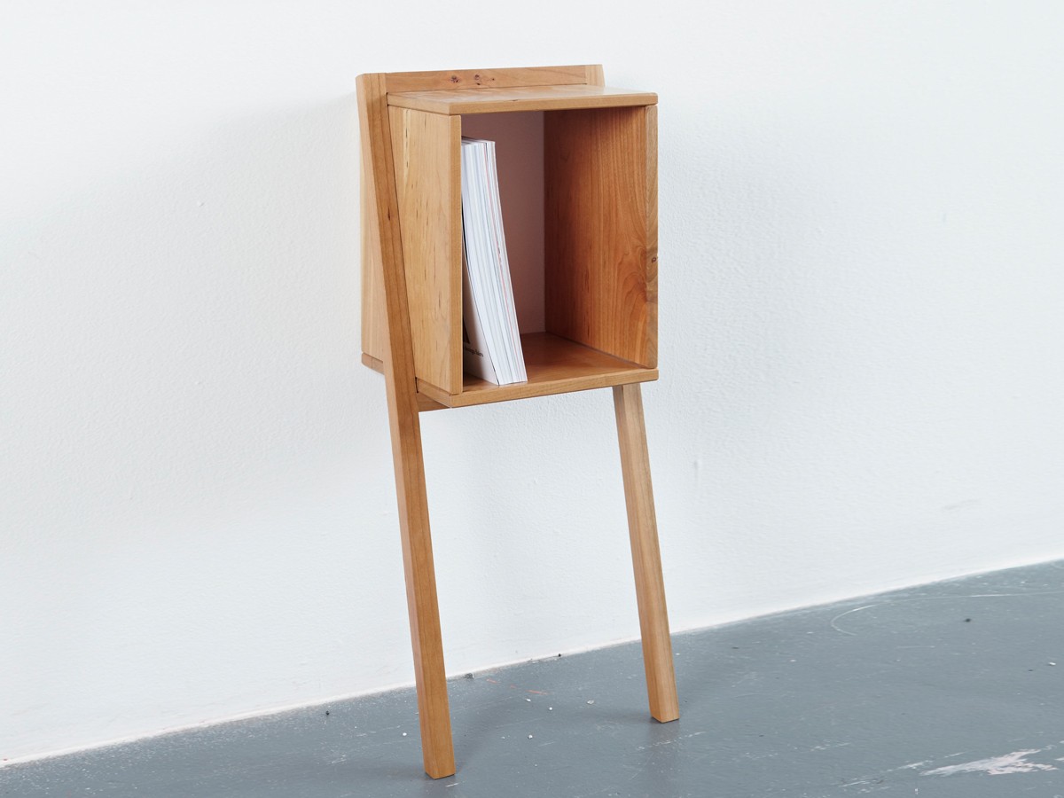 Buy the &Then Lean Man Side Table Timber Edition at nest.co.uk