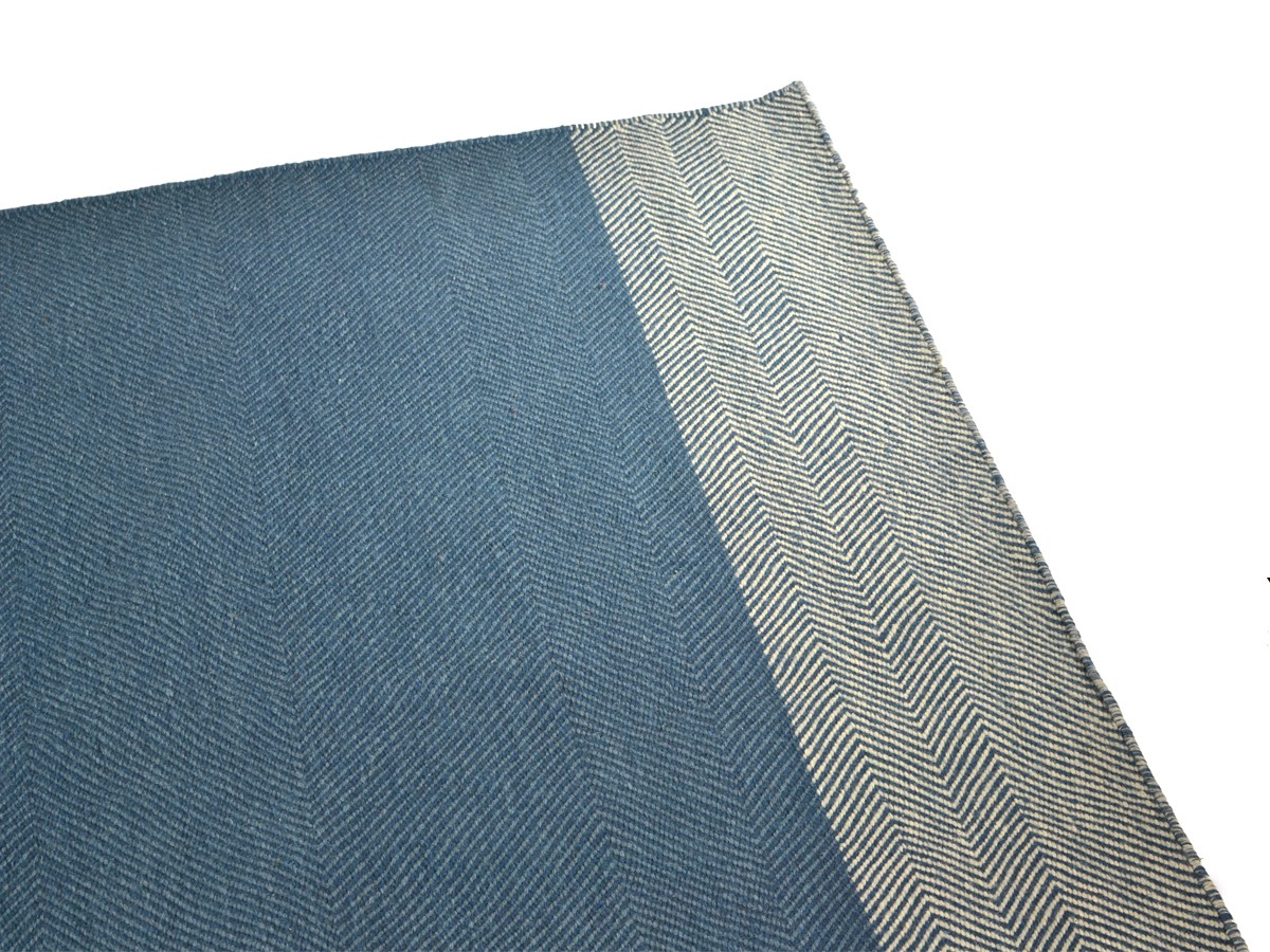 Buy the Ex-Display Muuto Varjo Rug Blue at nest.co.uk