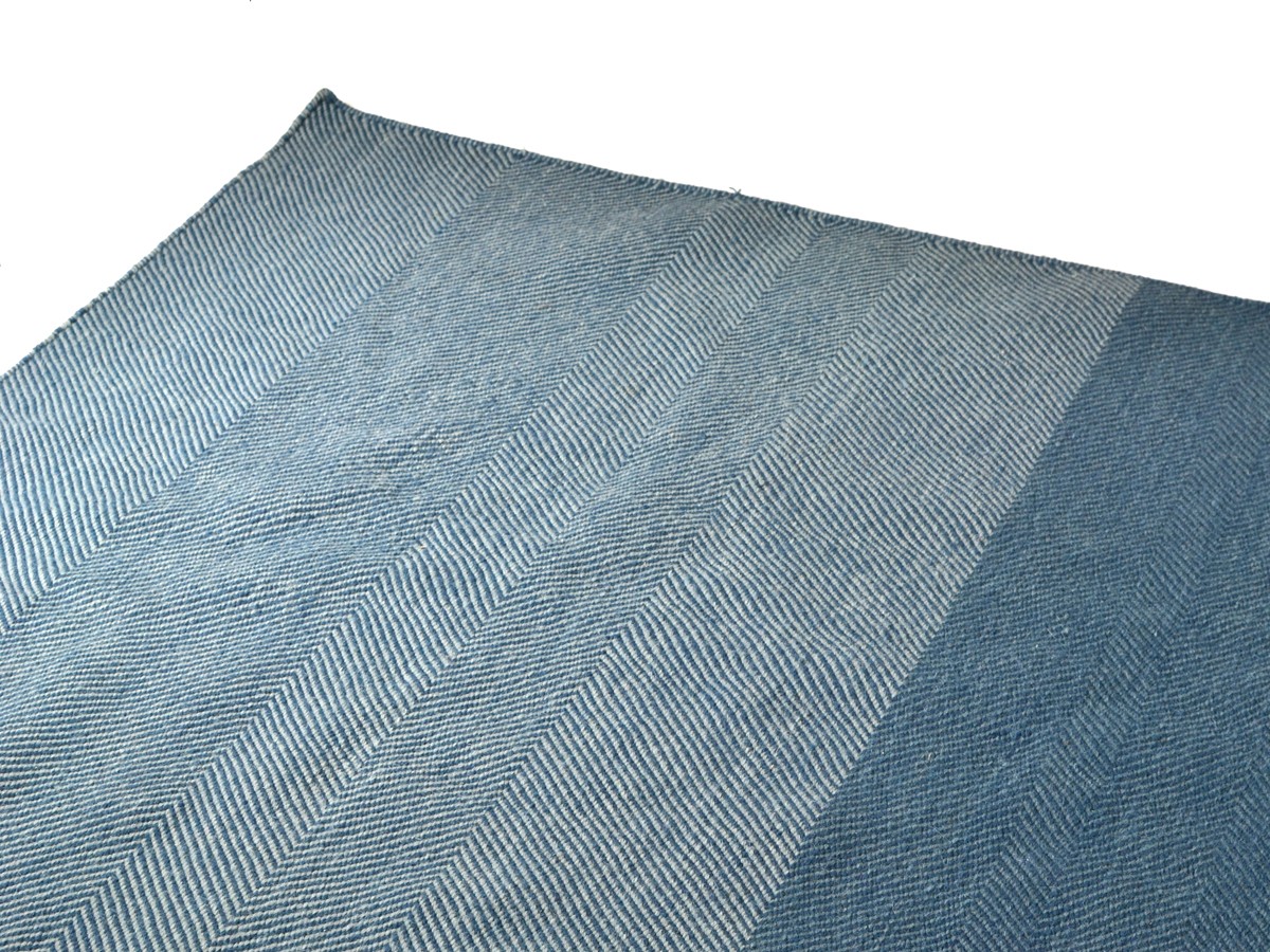 Buy the Ex-Display Muuto Varjo Rug Blue at nest.co.uk