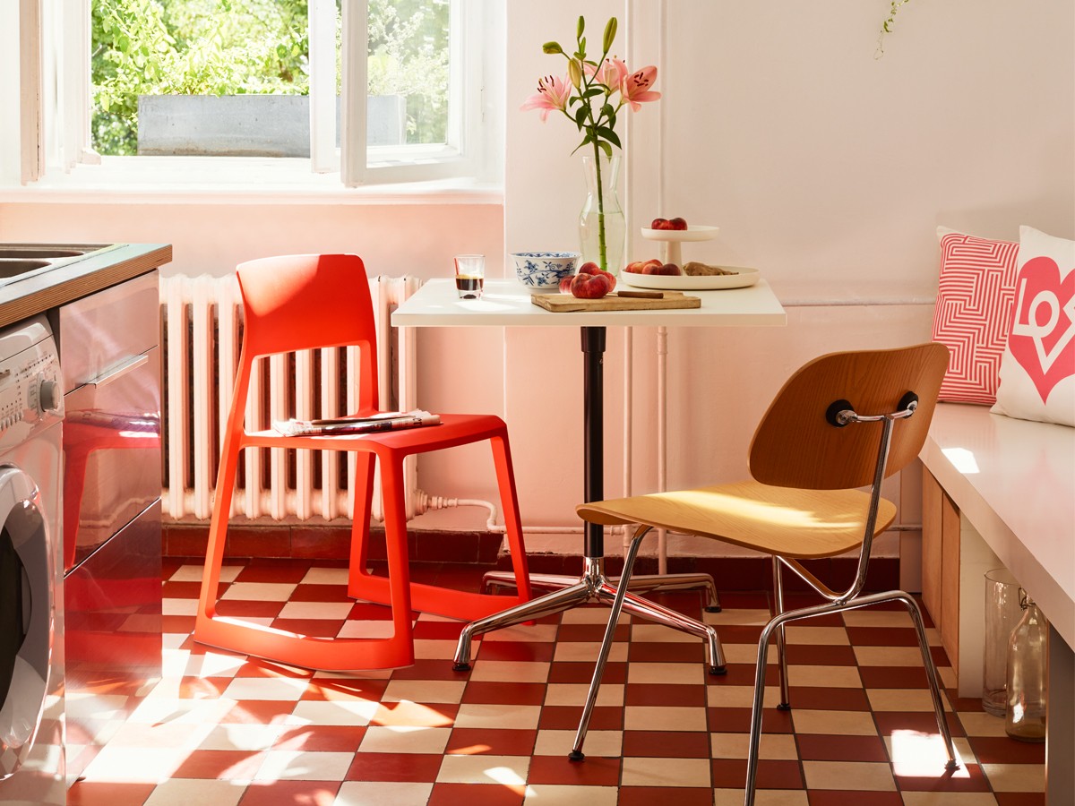 Buy the Vitra Eames Contract Table - Square at nest.co.uk