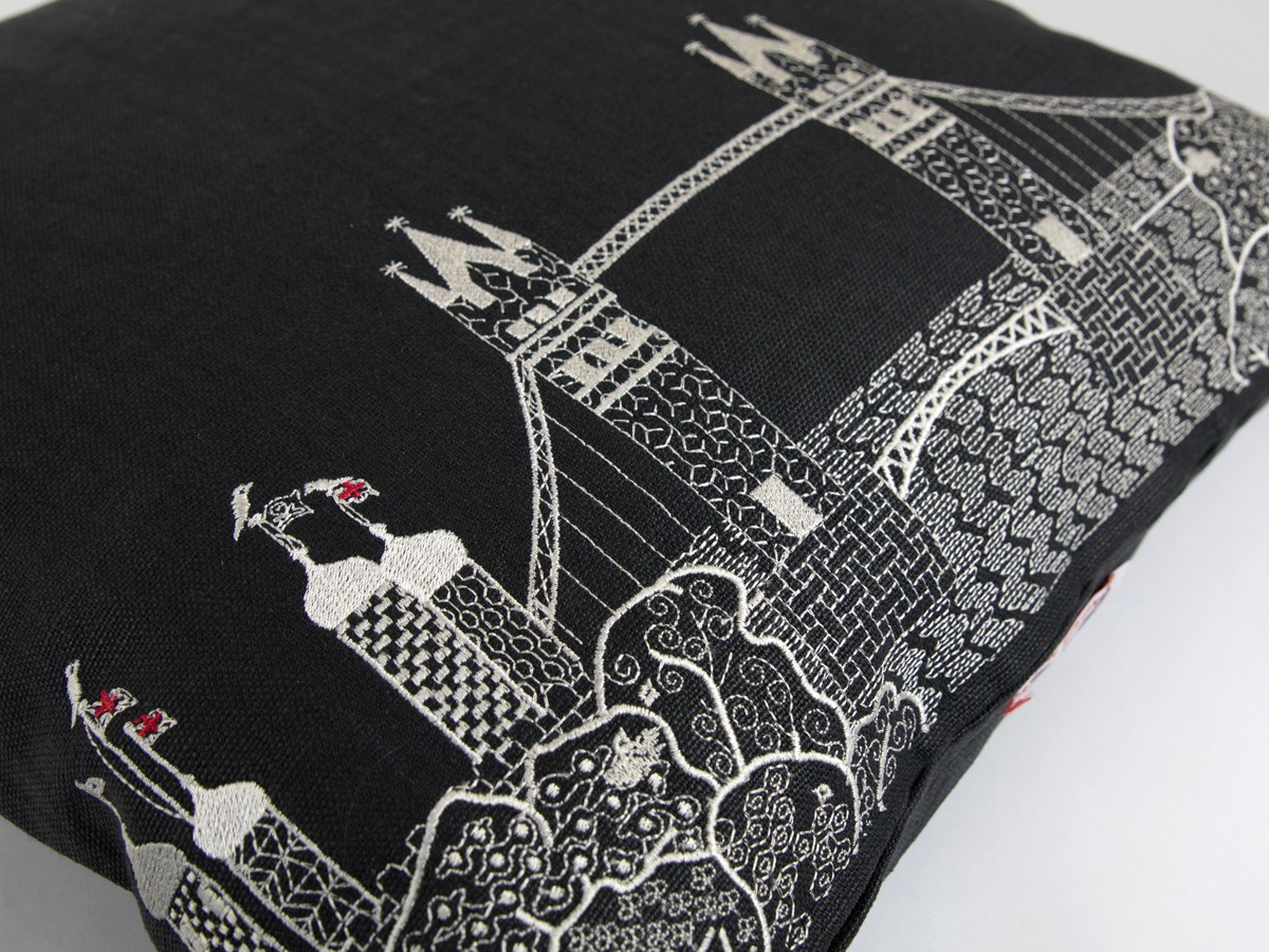 Buy the Ex-Display Charlene Mullen Tower Bridge By Night Cushion at ...