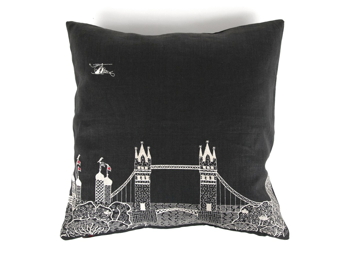 Buy the Ex-Display Charlene Mullen Tower Bridge By Night Cushion at ...