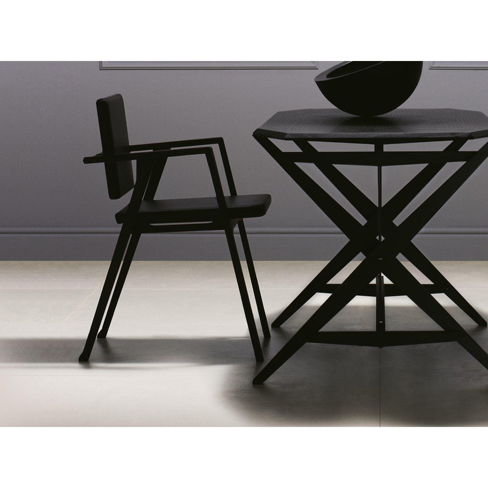 Buy the Cassina 832 Luisa Chair - Leather at nest.co.uk