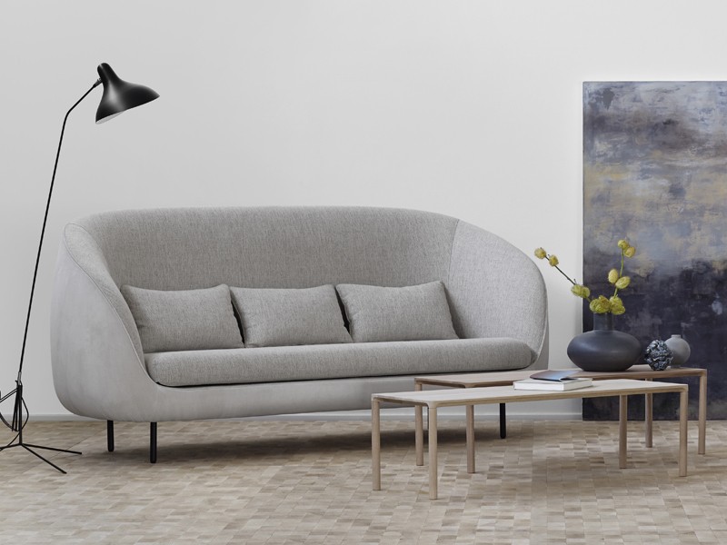 Buy the Fredericia Haiku Three Seater Sofa at nest.co.uk