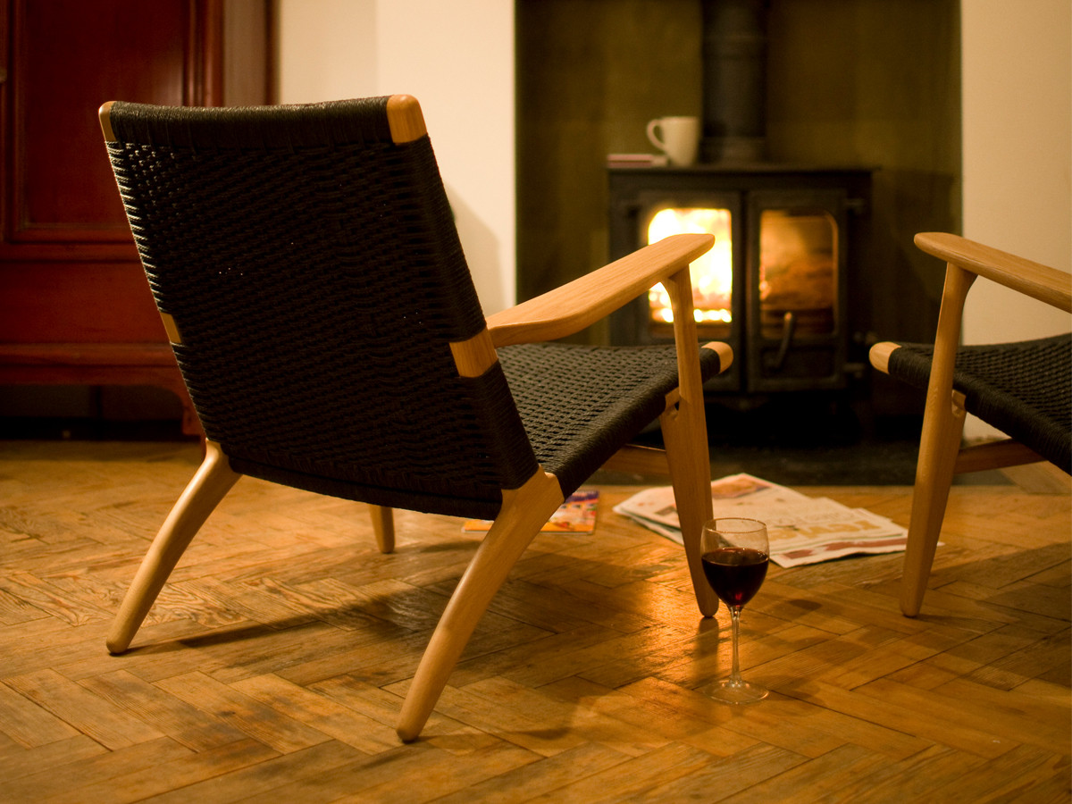 Buy the Carl Hansen & Son CH25 Lounge Chair at nest.co.uk