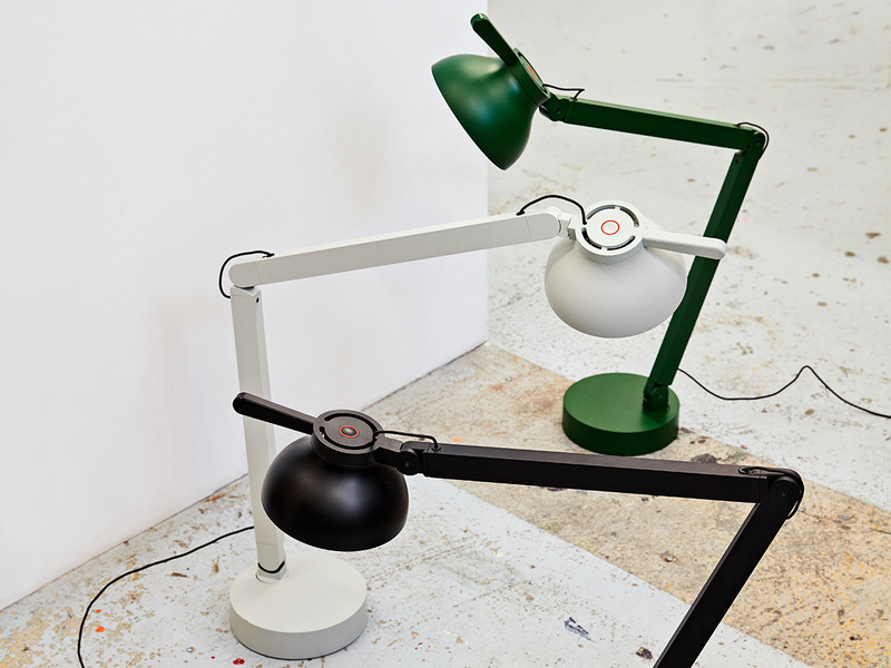 Buy the Hay PC Double Arm With Table Base Lamp at nest.co.uk