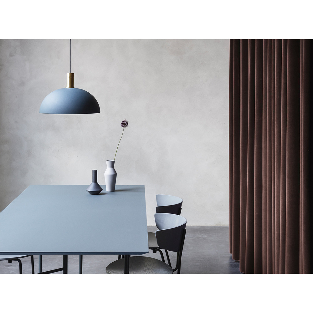 Buy the Ferm Living Collect Pendant Light with Dome Shade - Brass ...