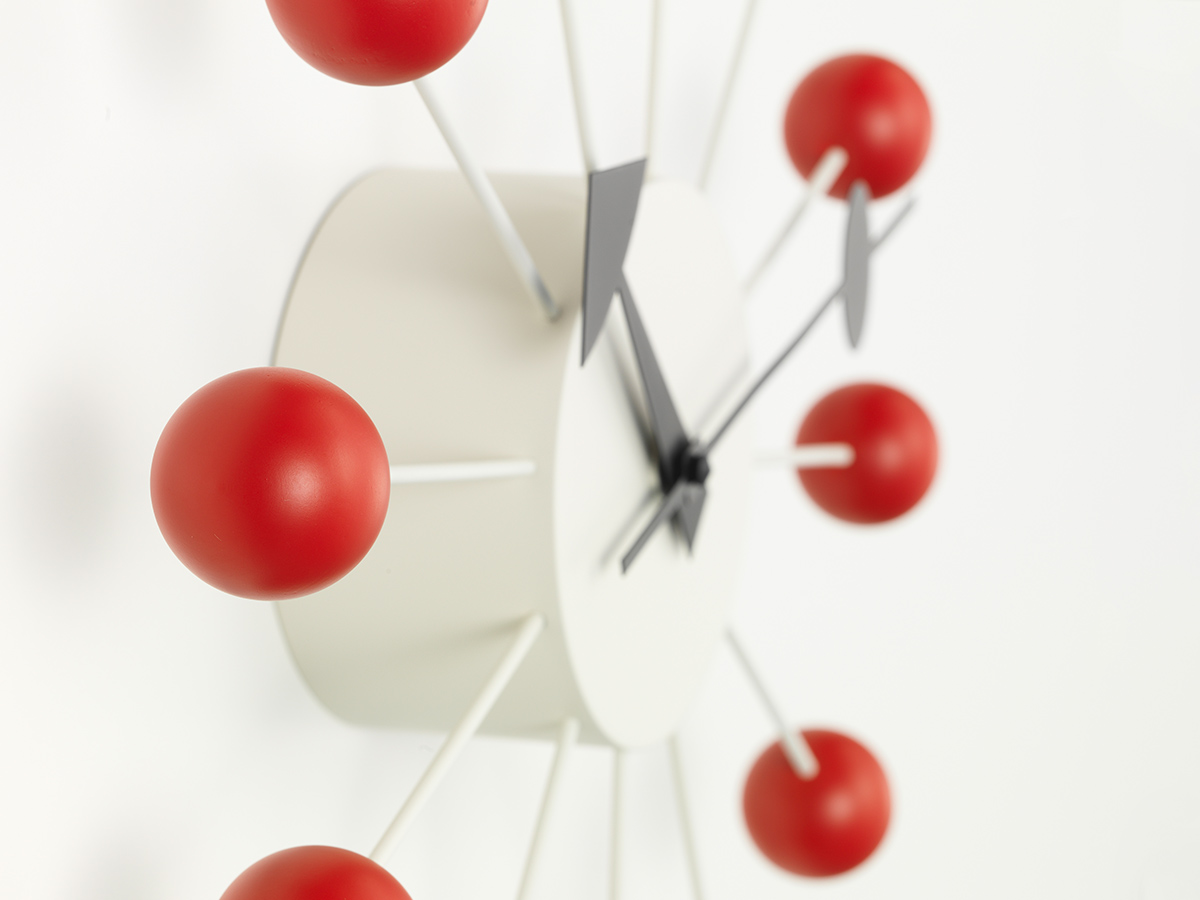 Buy the Vitra Ball Wall Clock at nest.co.uk