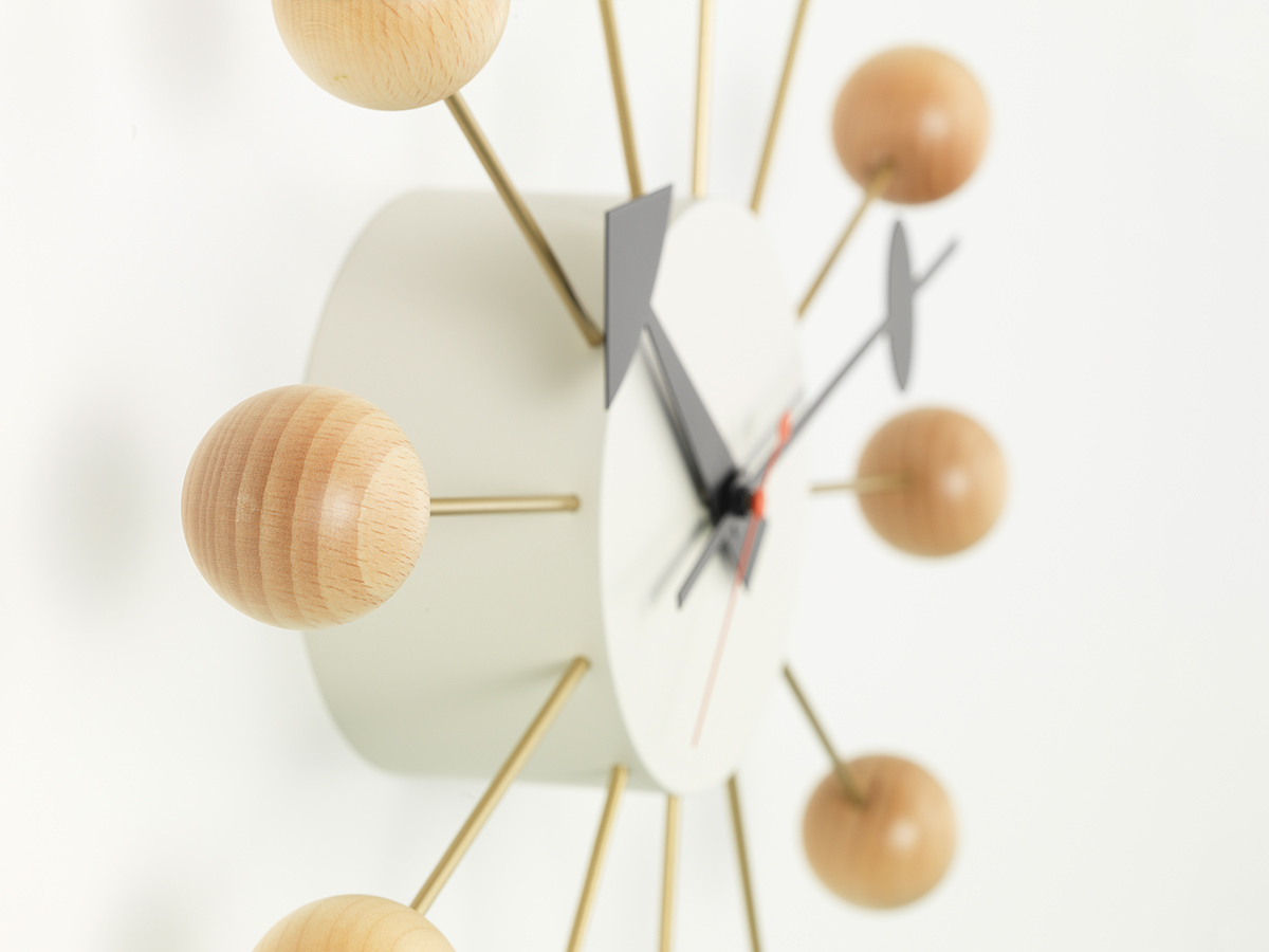 Buy the Vitra Ball Wall Clock at nest.co.uk