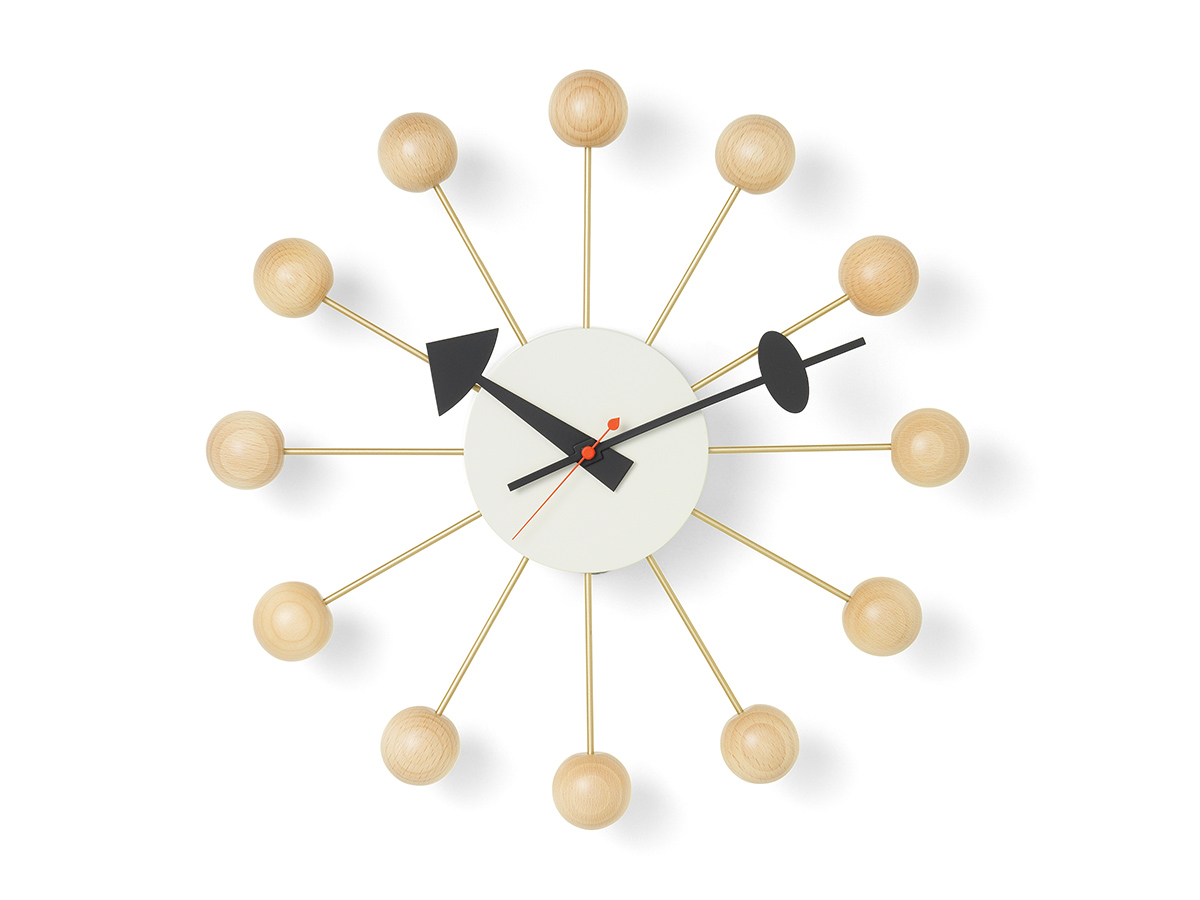 Buy the Vitra Ball Wall Clock at nest.co.uk