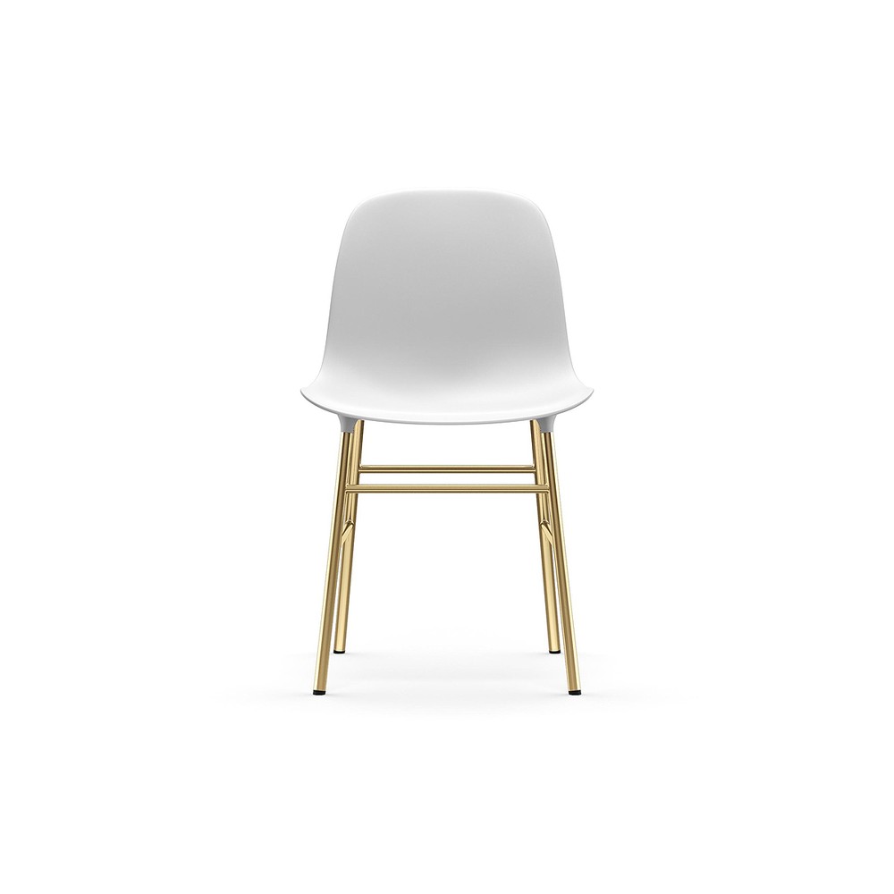 Buy the Normann Copenhagen Form Chair Brass at nest.co.uk
