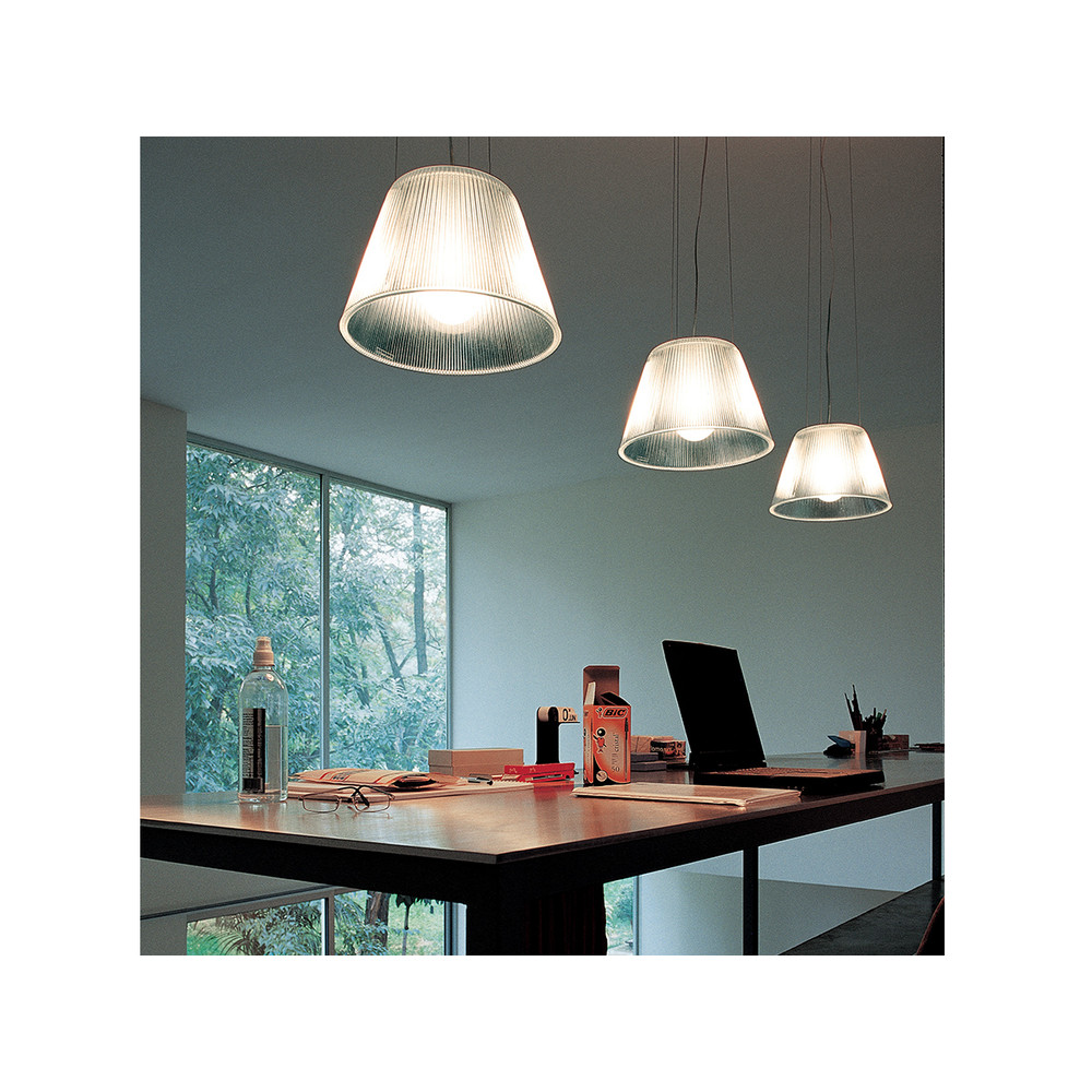 Buy the Flos Romeo Moon Suspension Light at nest.co.uk