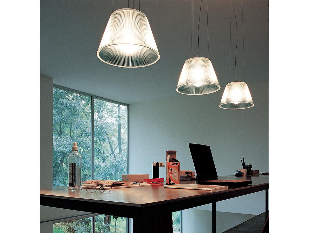 Buy the Flos Romeo Moon Suspension Light at nest.co.uk