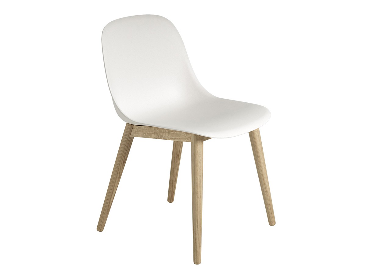 Buy the Muuto Fiber Side Chair - Wood Base at nest.co.uk