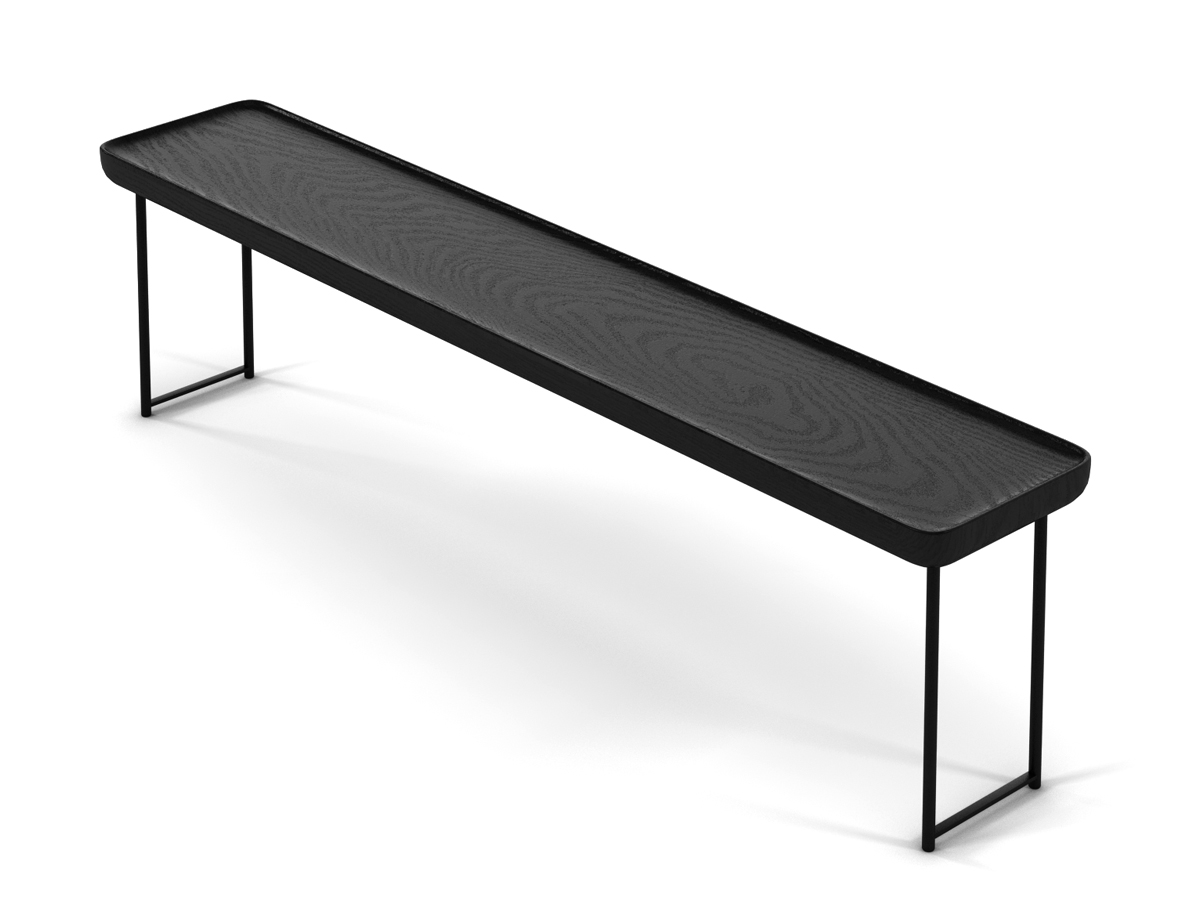 Buy the Cassina 381 Torei Side Table Black Ash at nest.co.uk