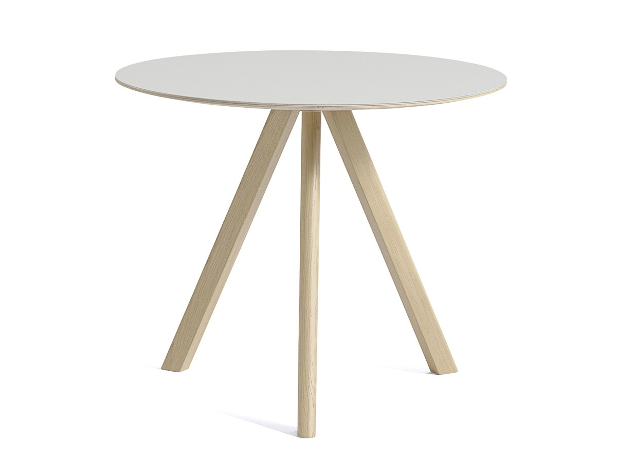 Buy the Hay Copenhague Round Table CPH20 with Oak Base in Diameter ...