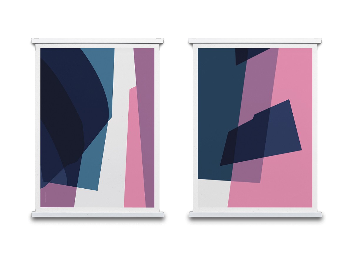 Buy the Paper Collective Plus Pink Print Collection at nest.co.uk