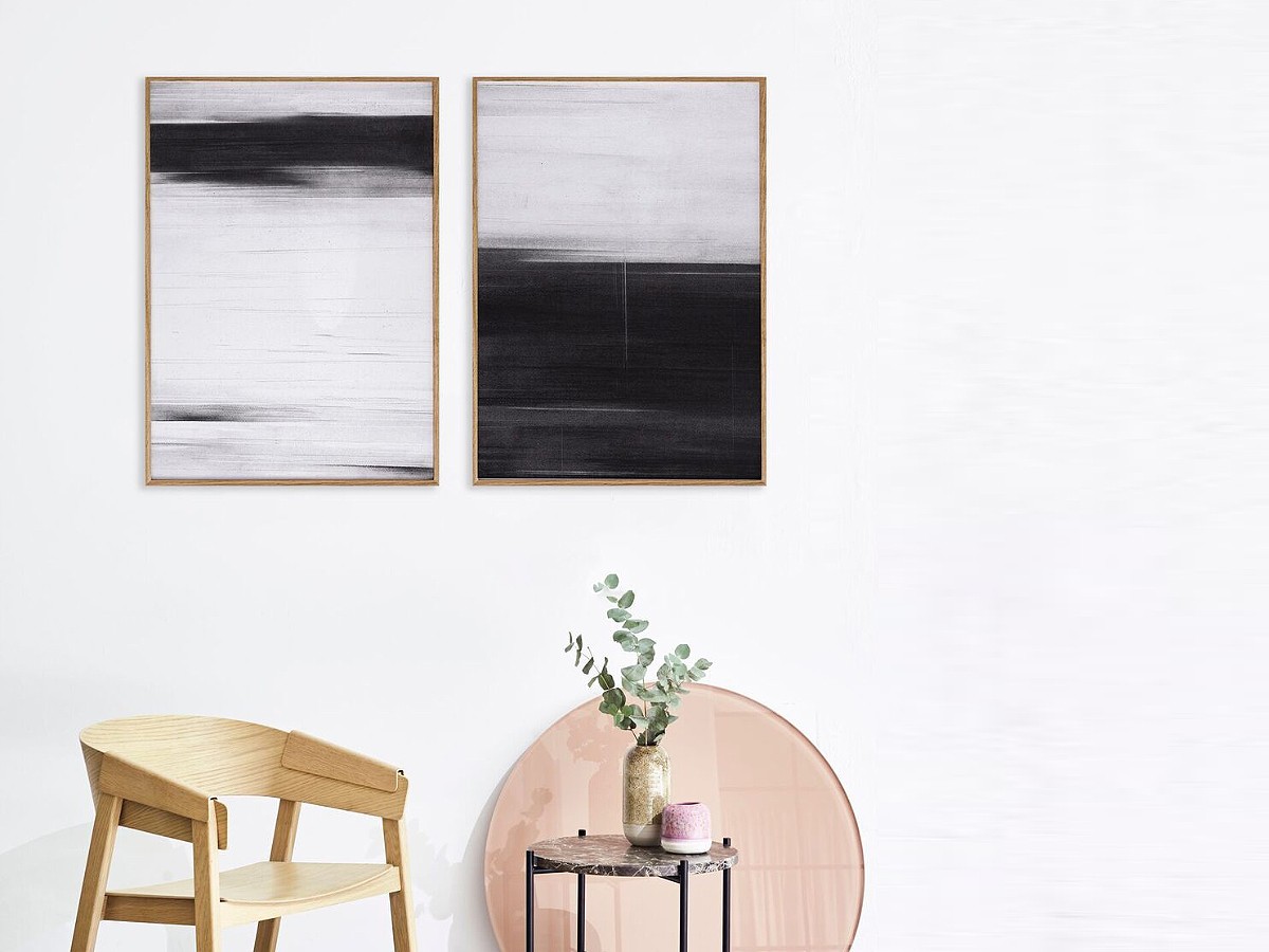 Buy the Paper Collective Charcoal Art Print Collection at nest.co.uk